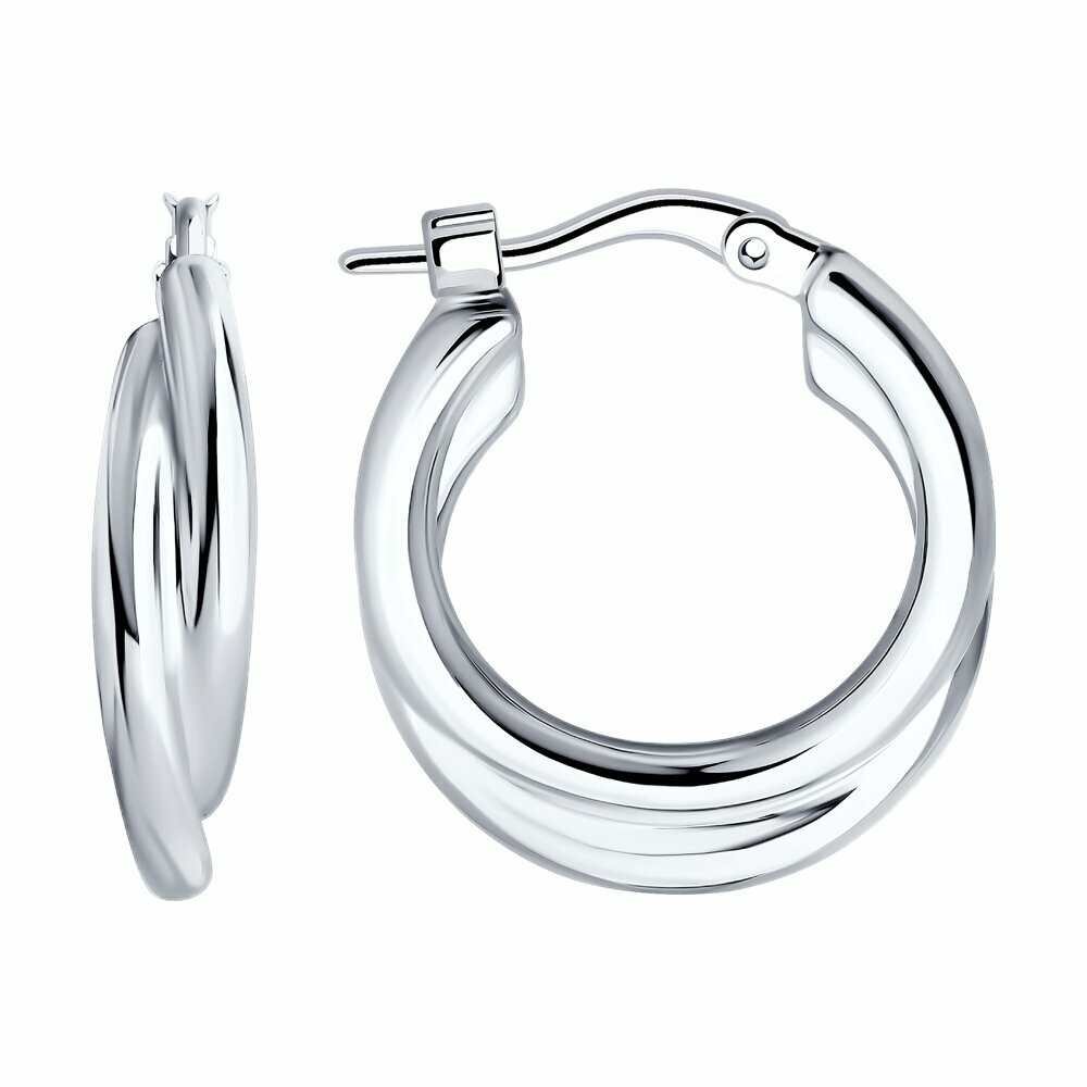 Серьги, серебро, 925 проба