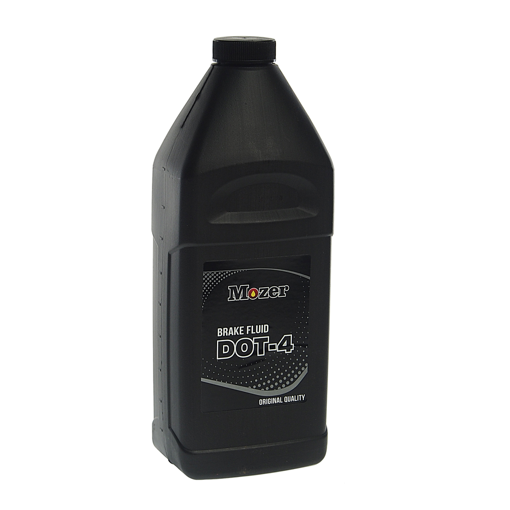 Жидкость тормозная DOT-4 0.910кг MOZER