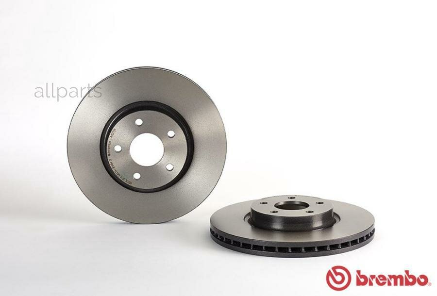 BREMBO 09A42721 диск тормозной ПЕР С антикорозионным uv-покрытием, FORD MONDEO IV (BA7) 03/07-01/15 / FORD MONDEO IV SALOON (BA7) 03/07-01/15 / FOR