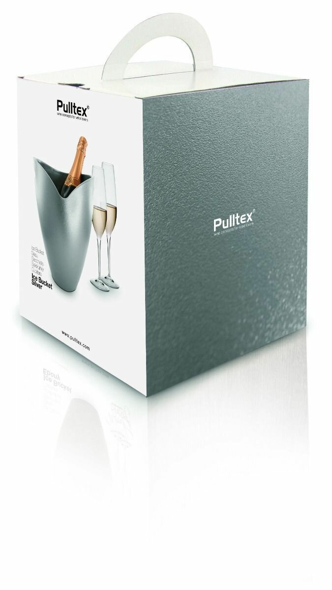 Ведерко для льда Pulltex Ice Bucket Silver — фото 1
