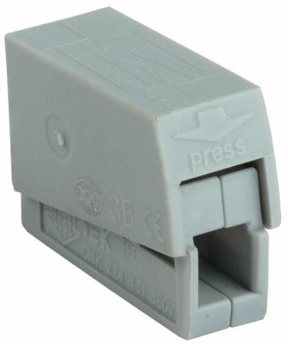 Клемма строительно-монтажная Iek СМК 224-101 (уп.4шт), UKZ50-101-004