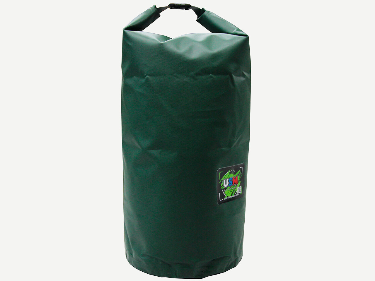 USM-company Гермобаул USM с лямкой для переноски 80л зеленый