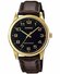 Наручные часы CASIO Collection, золотистый/коричневый