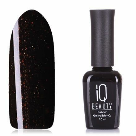 IQ Beauty, гель лак каучуковый Black jewels, 106, 10 мл