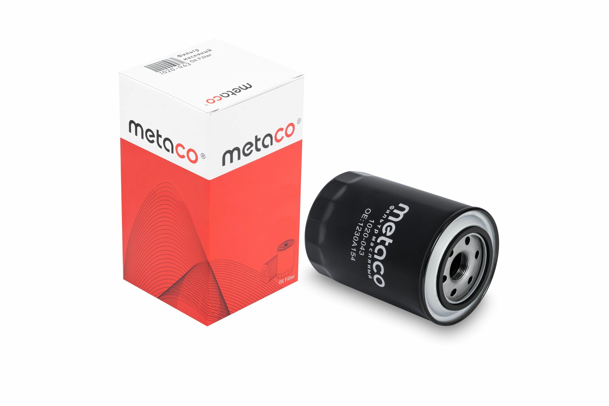 Фильтр масляный METACO, Mitsubishi Мицубиси Pajero/Montero IV Паджеро Монтеро, 1230A046, 1230A154, 1020-043