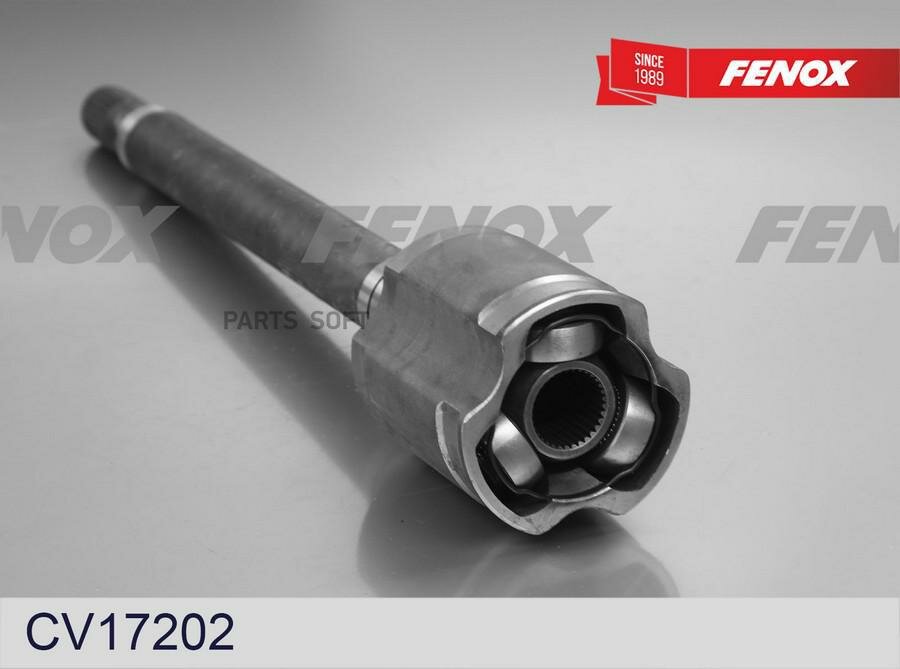 CV17202 FENOX ШРУС NISSAN QASHQAI/X-TRAIL 07- внут. прав. с валом и подшип.