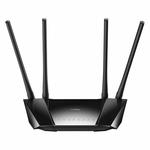 Wi-Fi роутер CUDY LT400, N300, черный