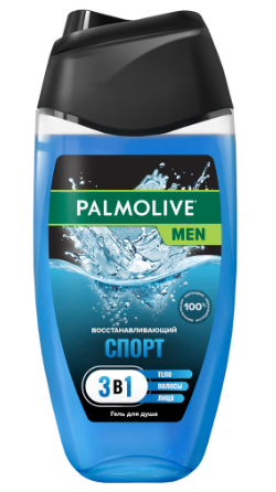 Набор из 3 штук Гель для душа Palmolive 2в1 спорт 250мл