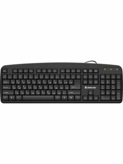 Клавиатура Defender Office HB-910 USB черная