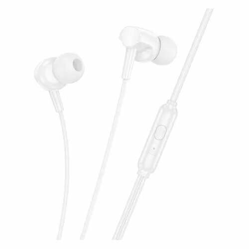 Наушники Hoco M112, 3.5 мм, внутриканальные, белый