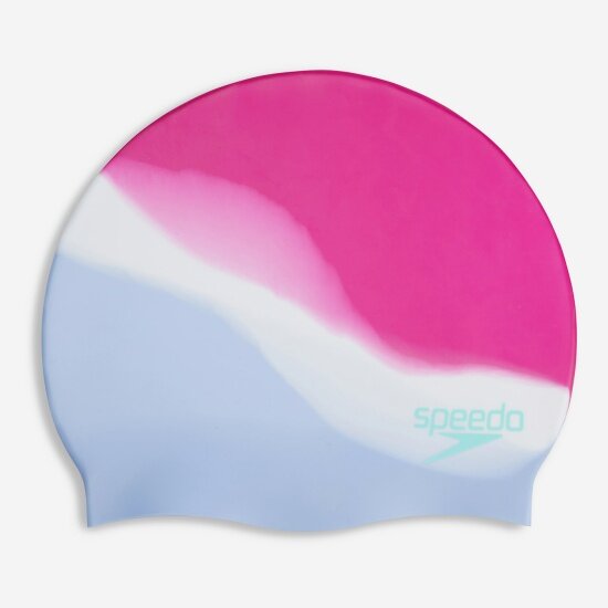 Шапочка для плавания Speedo 8-0616916680-6680 синий/фиолетовый, размер one size