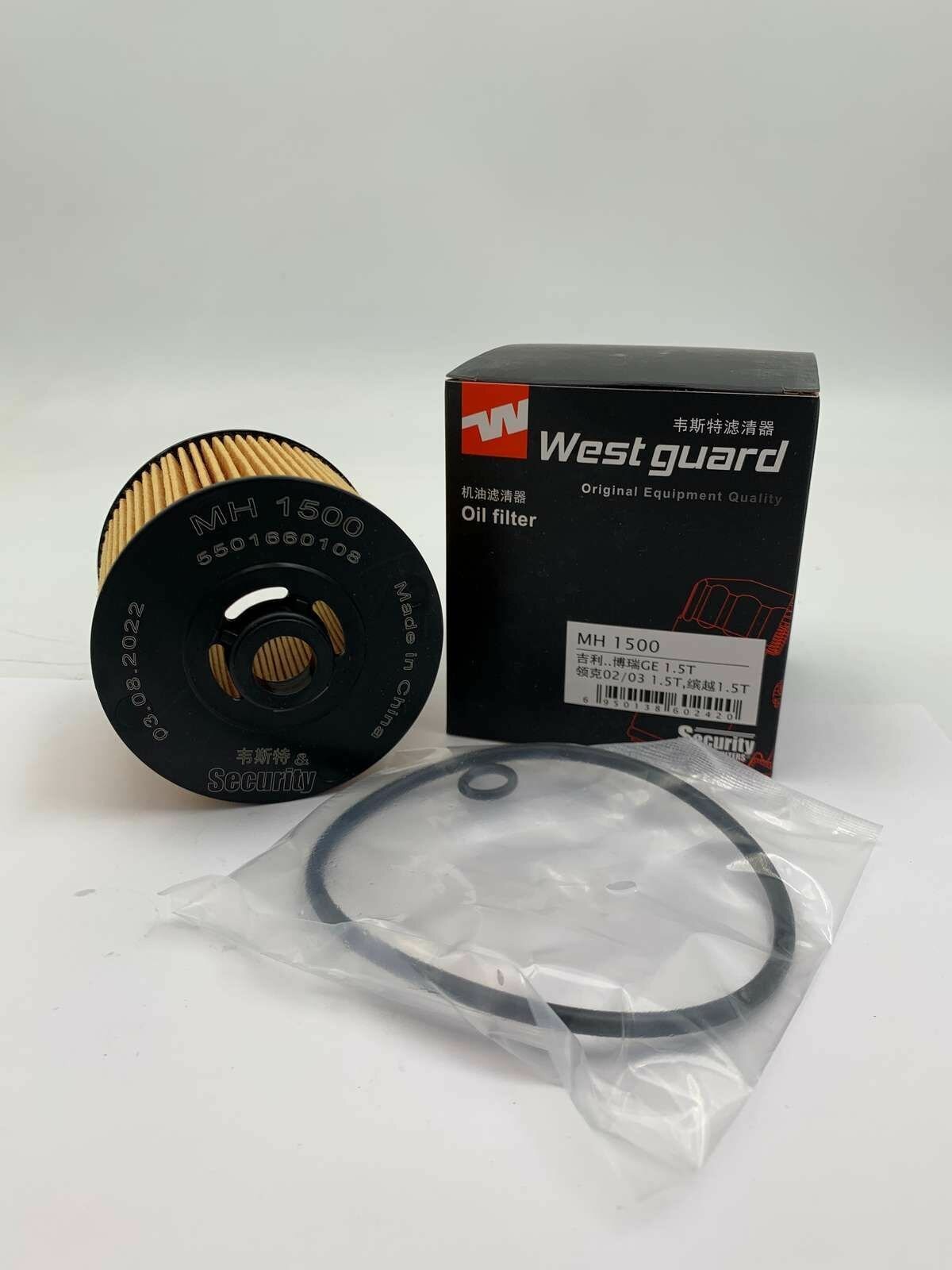 Масляный фильтр Westers MH1500 для Geely Coolray MH1500, Volvo XC40 B3154 2018