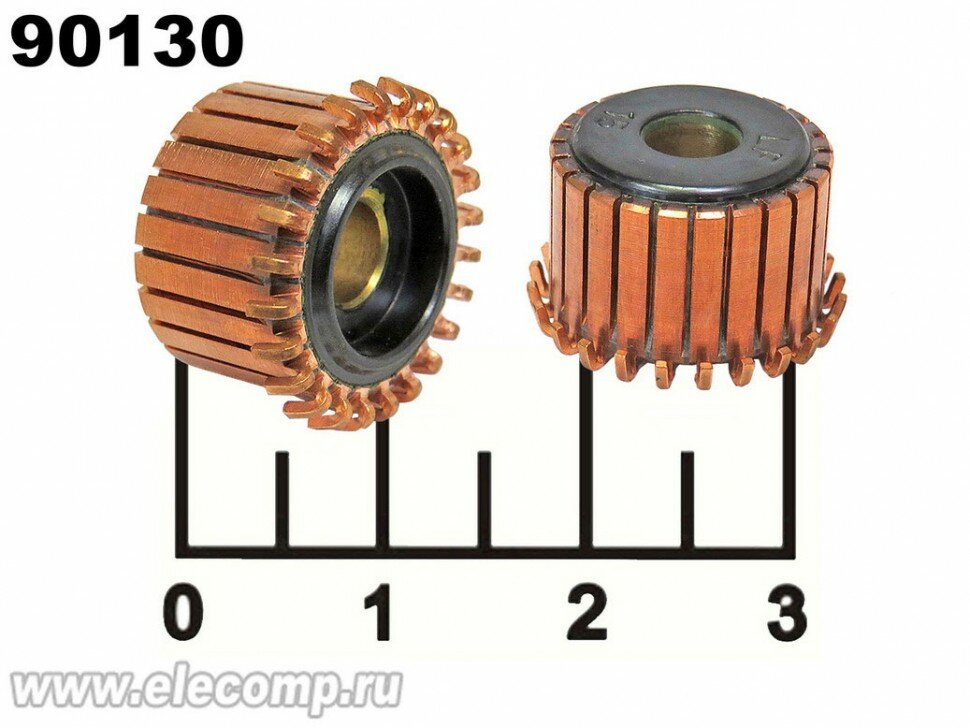 Коллектор электродвигателя 24/6.5*19*14мм (010394(22))