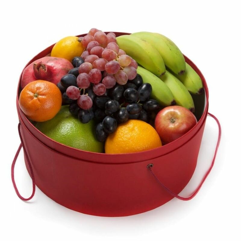 Подарочная коробка с фруктами 5кг 1шт.