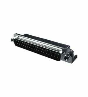 DRB-37MA, вилка D-SUB 37 pin на плату угловая 7.2мм (107-37PCKKB) (10 шт.)