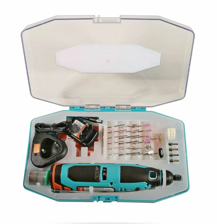 Гравер электрический аккумуляторный Sturm! CGM1201S 12 В 1х2,0 Ач + набор оснастки 50 предметов