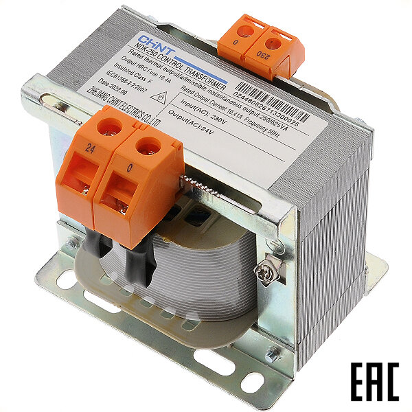 Трансформатор 267133 NDK-250 230В/24В 250ВА понижающий CHINT