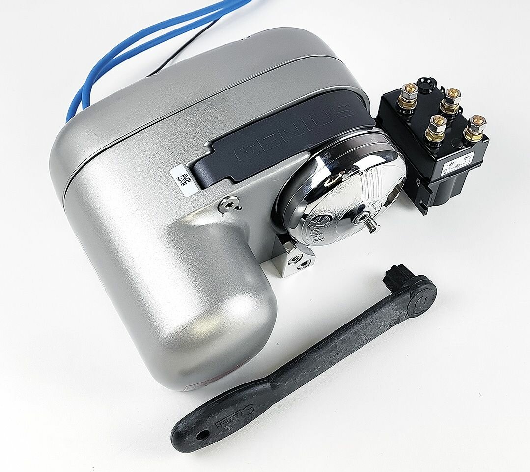 Якорная лебедка "Genius free-fall", 500Вт, 12В, цепь 6 мм. (10236162)