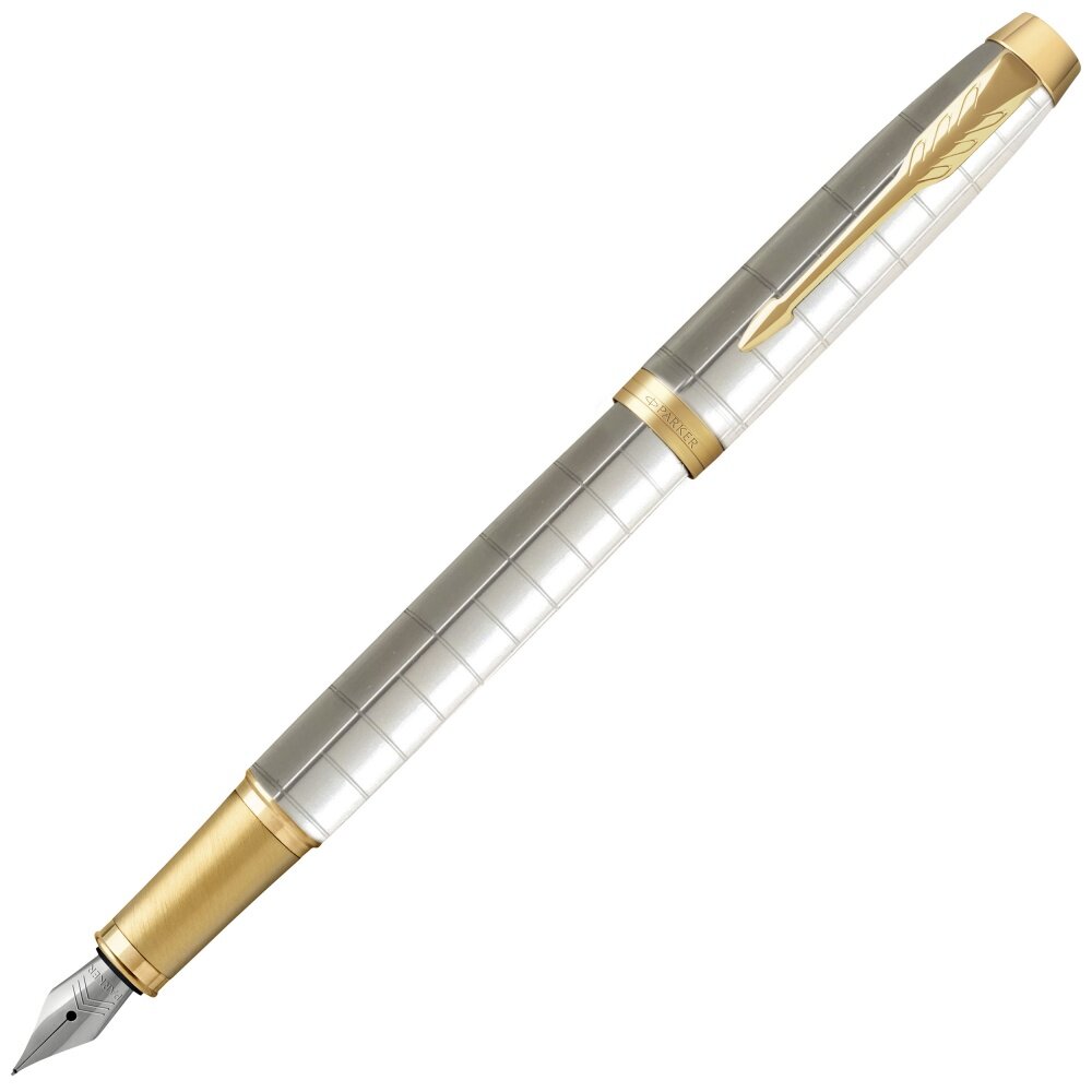 Parker 2143649 Ручка перьевая parker im premium f318, pearl gt (перо f)