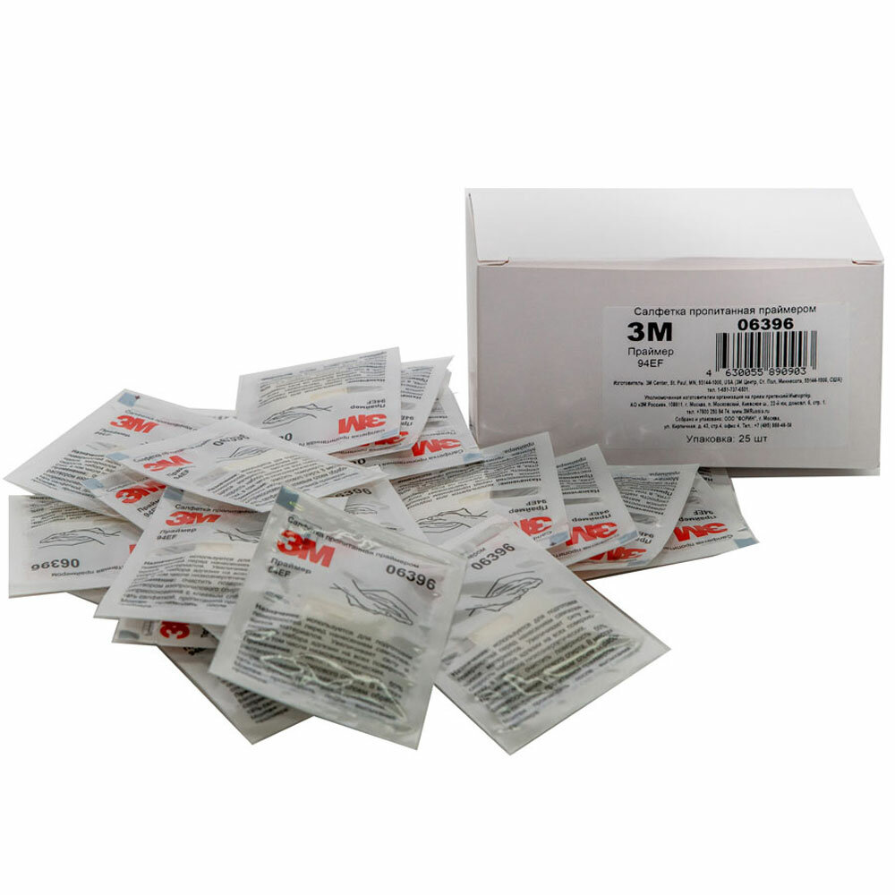 Салфетки пропитанные праймером 94 (упаковка 25 шт)