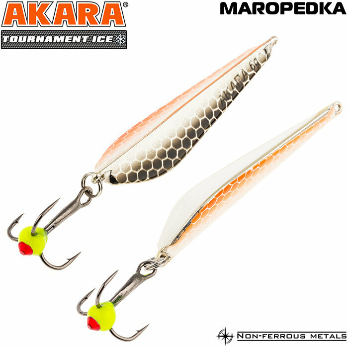Блесна зим. Akara Tournament Ice Maropedka 100 18 гр. 21/Sil