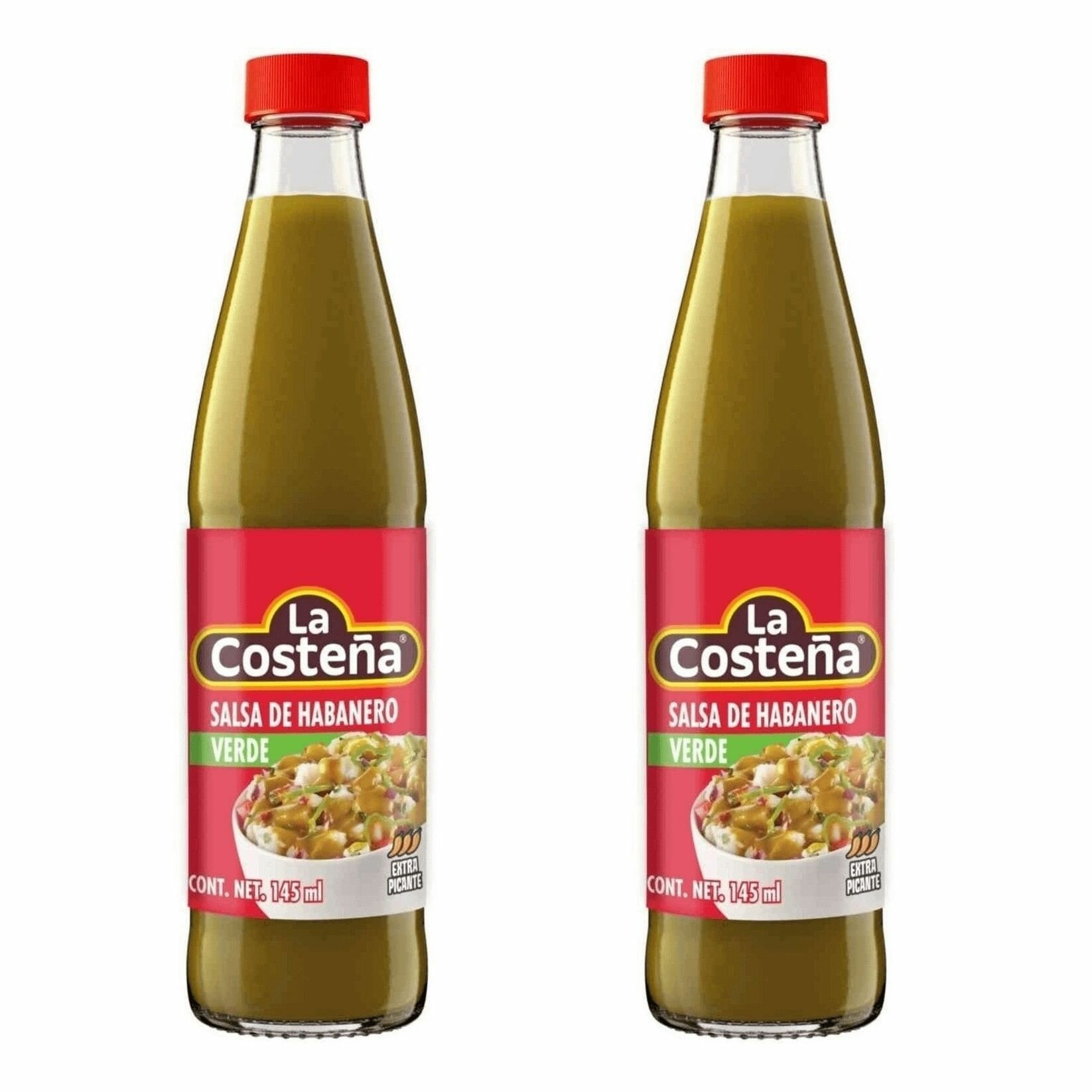 Соус перечный зеленый Хабанеро La Coste a, Мексика, 145 мл х 2шт