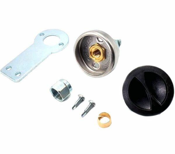 ГБО Заправочное устройство ВЗУ ATIKER под бампер для пластиковой трубки