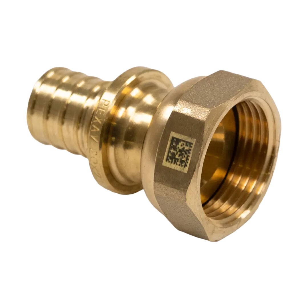 Переходник с накидной гайкой Рехау 1/2х20 мм ВР-НР латунь