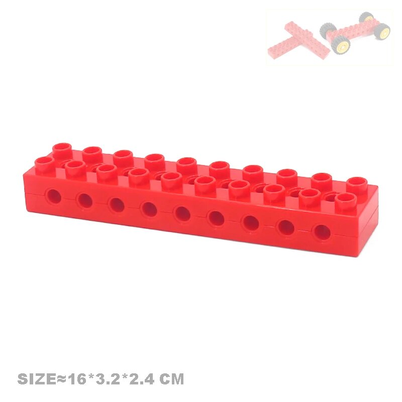 Большие строительные блоки Yiuiuly для детей от 3 до 6 лет