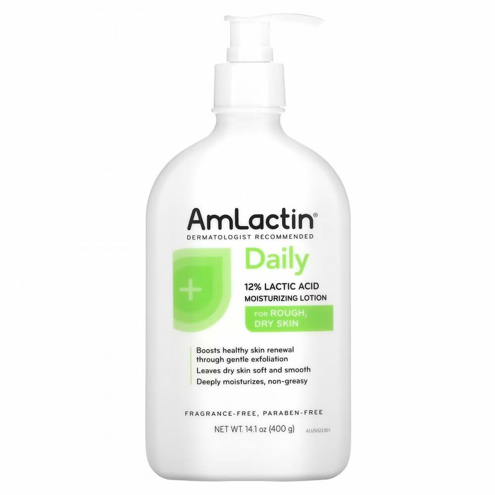 AmLactin, питательный лосьон для ежедневного применения, 400 г (14,1 унции)