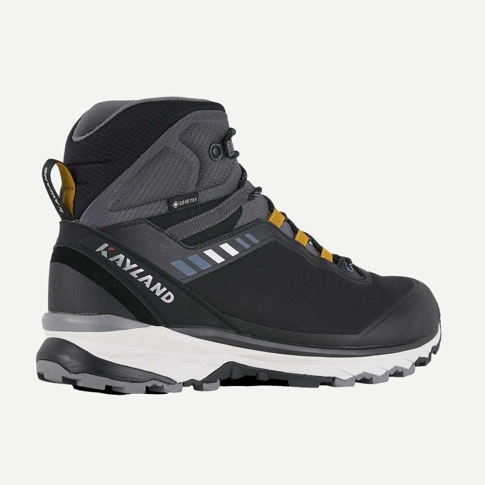 Ботинки Kayland STRIDER MID GTX, размер EU 43 USm 10 СМ 28, black/yellow — фото 1