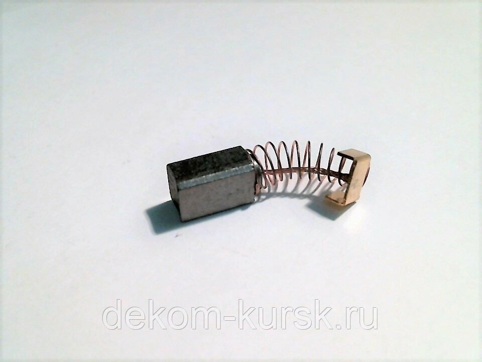 Щётки угольные лобзика Калибр ЛЭМ-900Ем+ графитовые 6х8х12мм пара 2шт