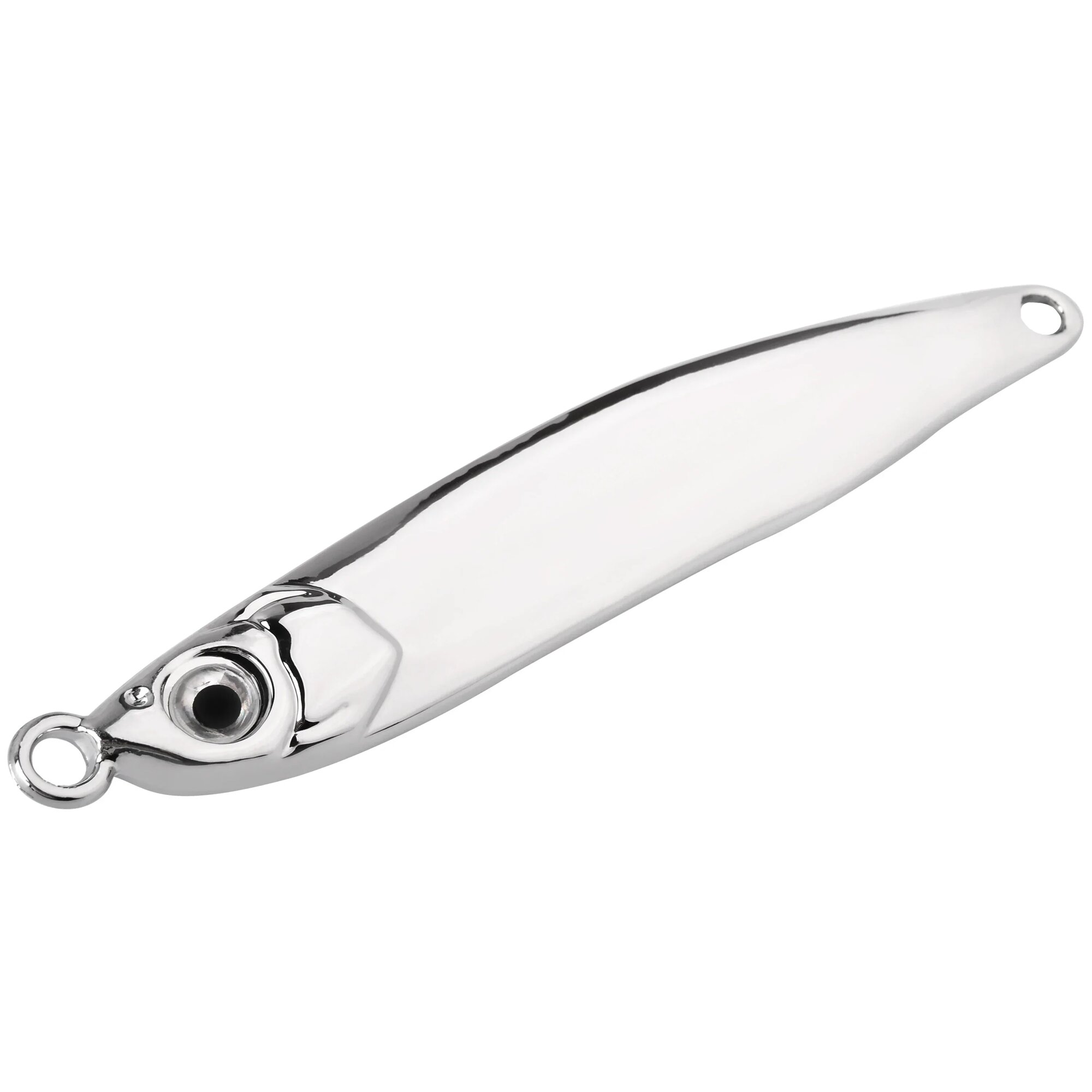 Металлические блесны для джиг-спиннинга 10-60 г Серебряный, 20g-0.70oz, Silvery without hook