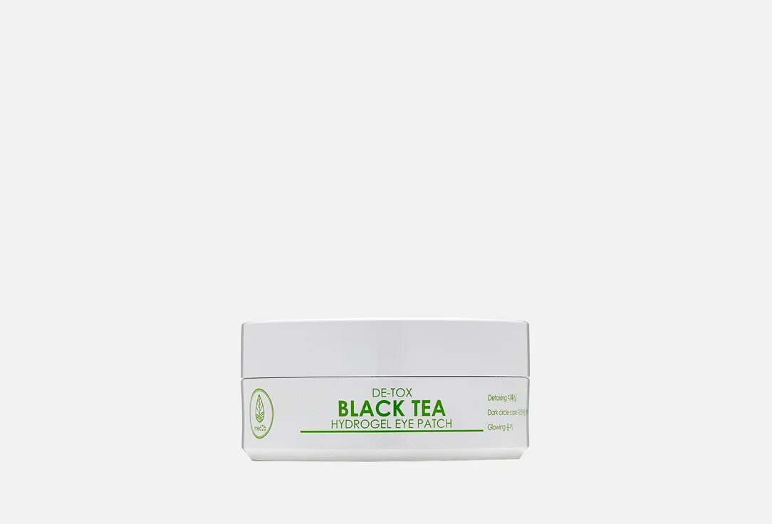 Патчи с экстрактом черного чая De-toxing Black Tea Hydrogel Eye Patches 60 шт