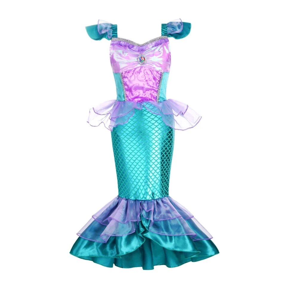 Детское платье русалки, 2-3T (Tag 100), Dress 11