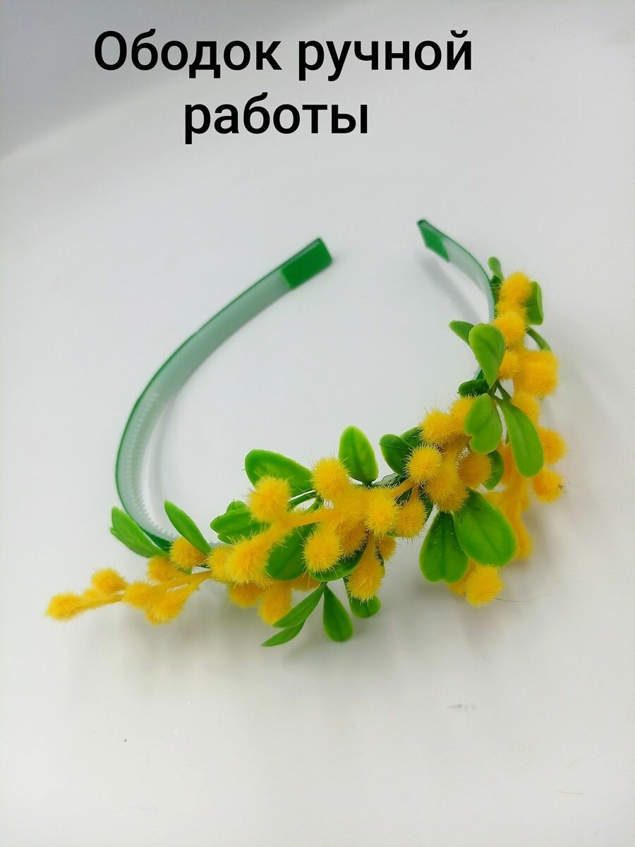 Ободок на утренник с цветами ; фотосессию