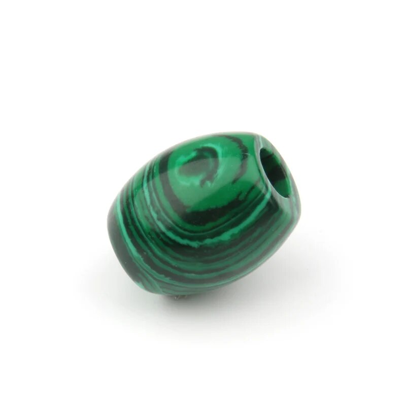 Бусина Malachite изумрудная, натуральный камень