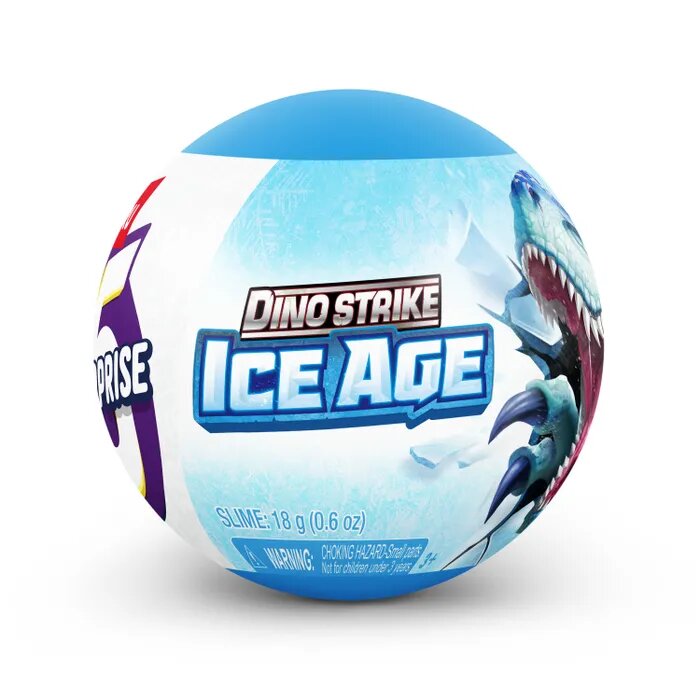 Капсула сюрприз ZURU 5 Surprise Дино битвы S6 с аксессуарами 77593GQ1