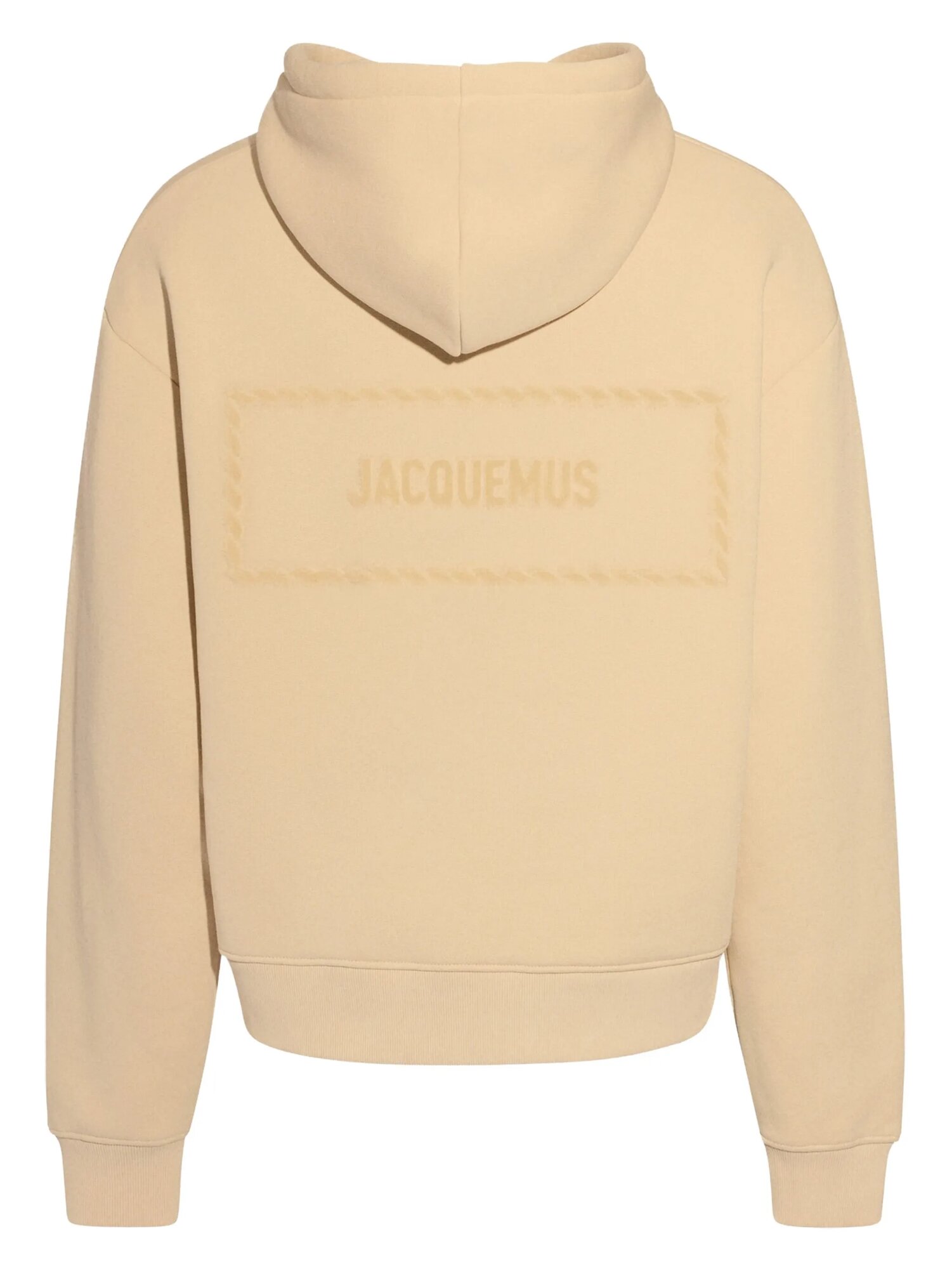 Худи Jacquemus The Torsade, размер S, , бежевый — фото 1