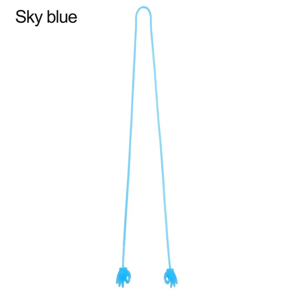 Силиконовые ремешки для очков sky blue