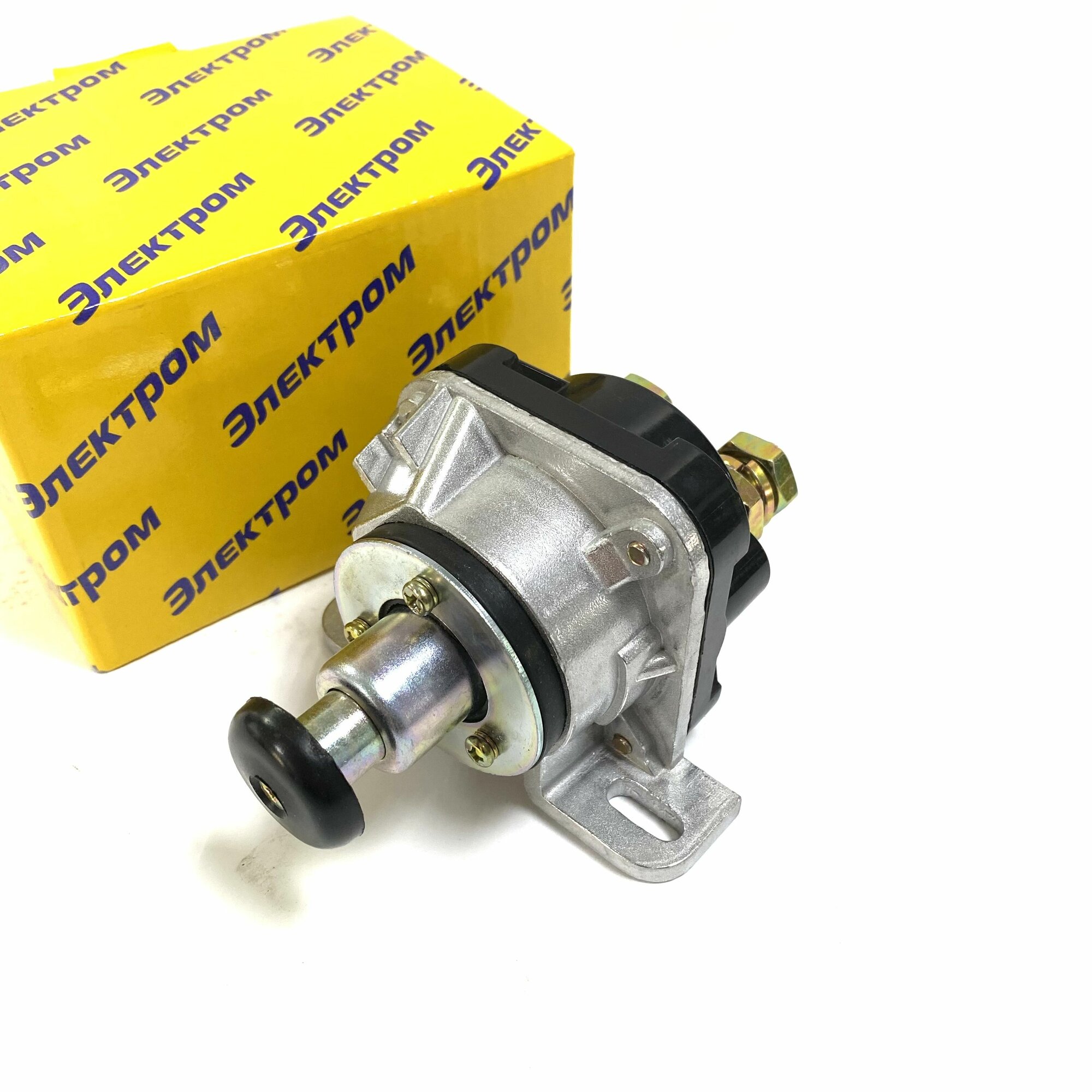 Выключатель массы 1212.3737-04(15.3737-02) 2-х конт. ручной 12/24В МТЗ, Электром