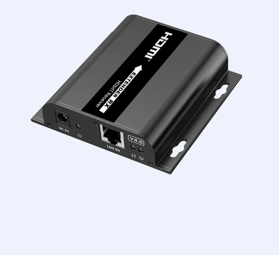 LKV383 V4.0 HDMI-совместимый 1080P @ 60 Гц удлинитель до 120 м с ретранслятором ИК LAN по RJ45 Cat5e/Cat6 HDCP1.4