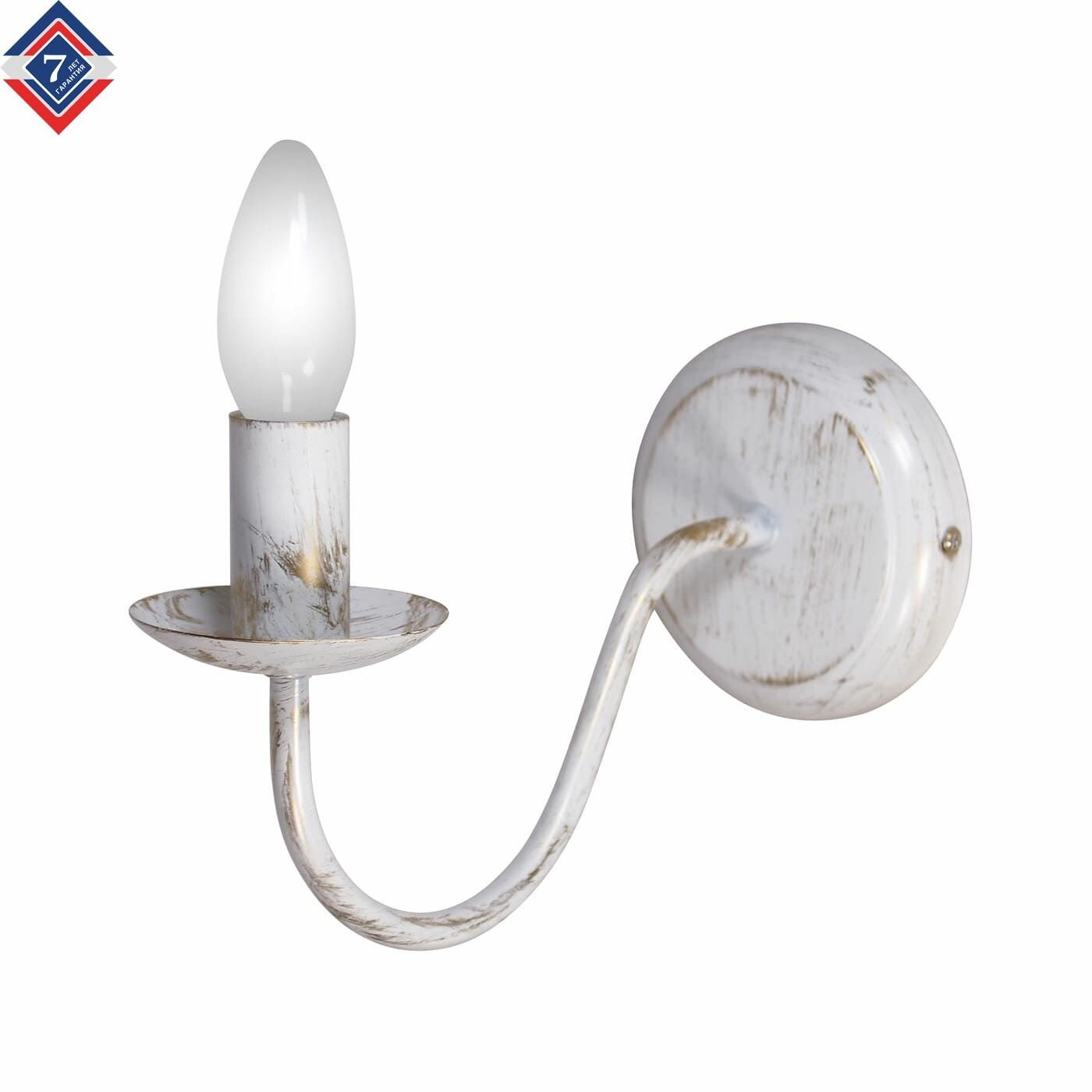 Бра настенные классика белый с золотом Петрасвет Россия S1258-1