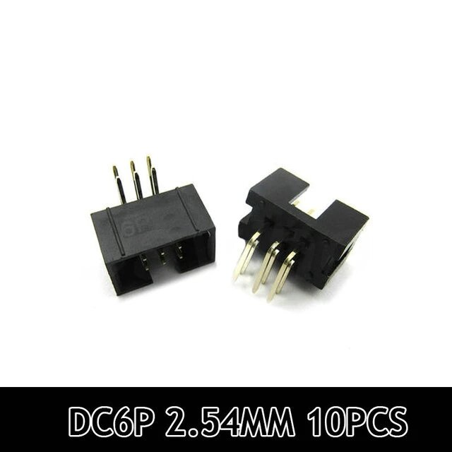 Liludin DC Connector разъем 10 шт DC-6P L