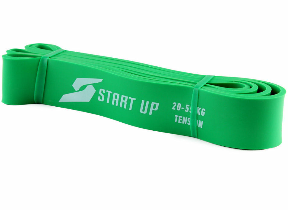 Эспандер для фитнеса замкнутый Start Up 20-55кг green 363493 замкнутый Start Up 20-55кг green