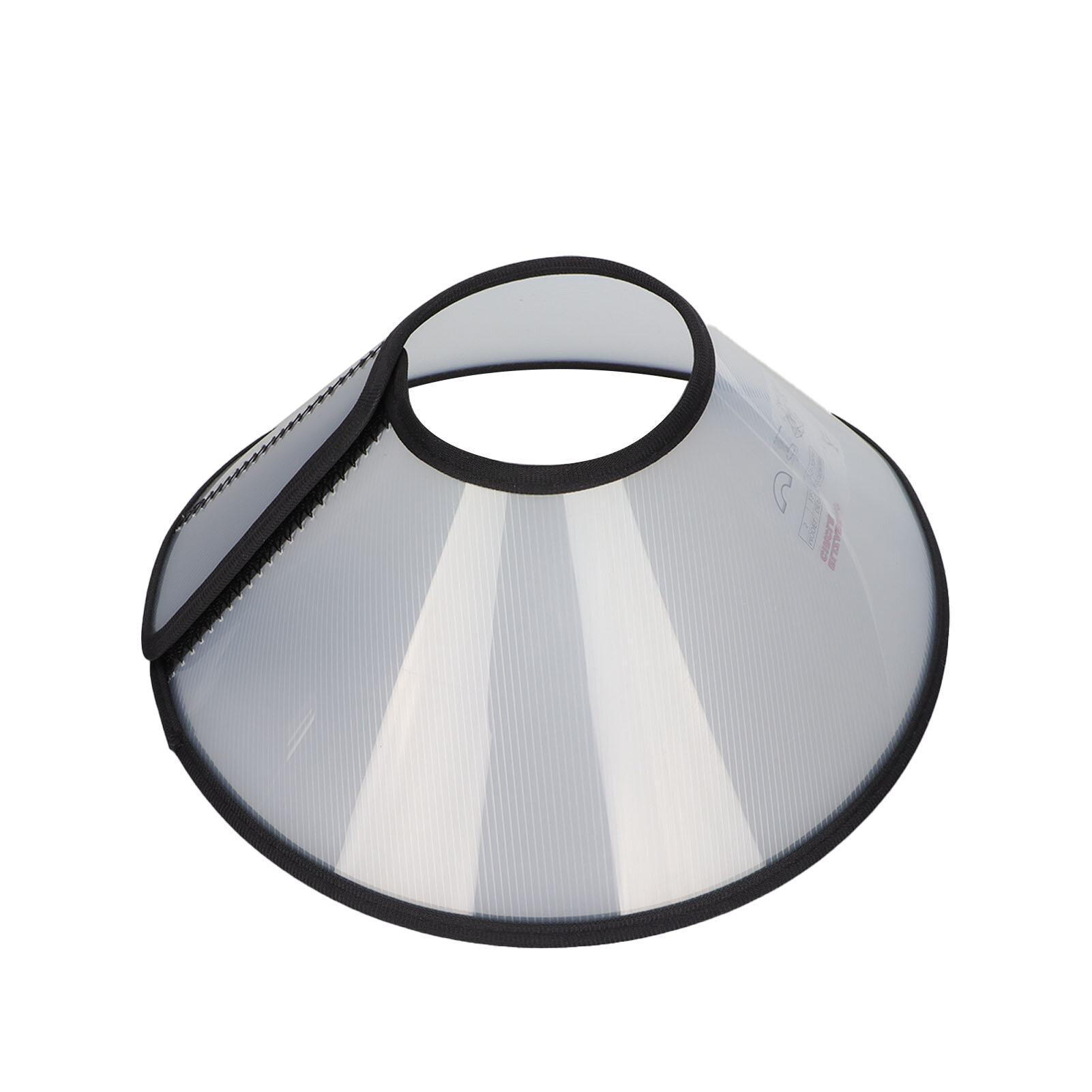 Ошейник с конусом для домашних животных, регулируемый защитный полупрозрачный ошейник для предотвращения укусов после операции, ошейник для восстановления собак для щенков, кошек, тип 6