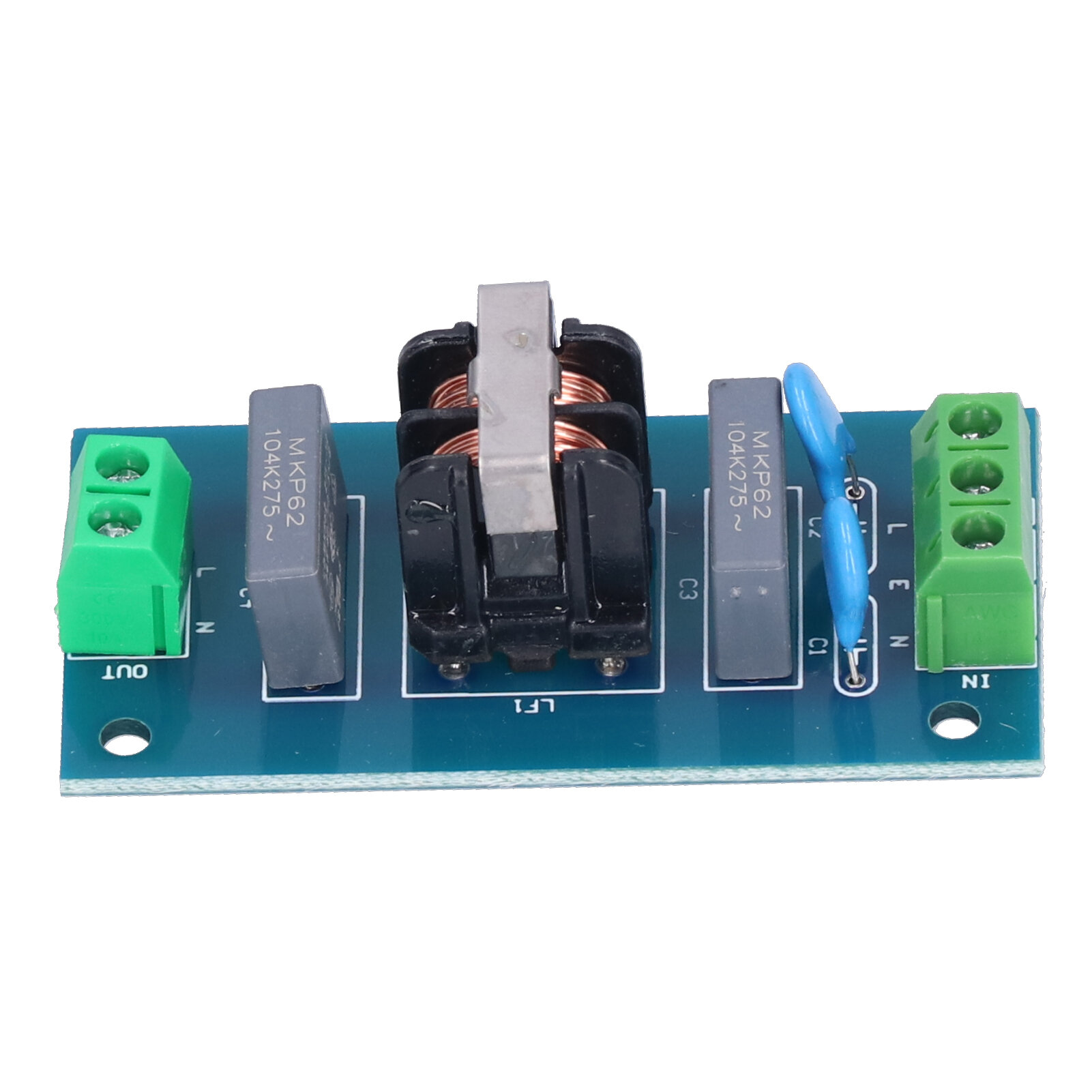 Блок питания фильтрующей платы, модуль фильтра нижних частот, инструмент для улучшения звука EMI, 220 В, 2 А