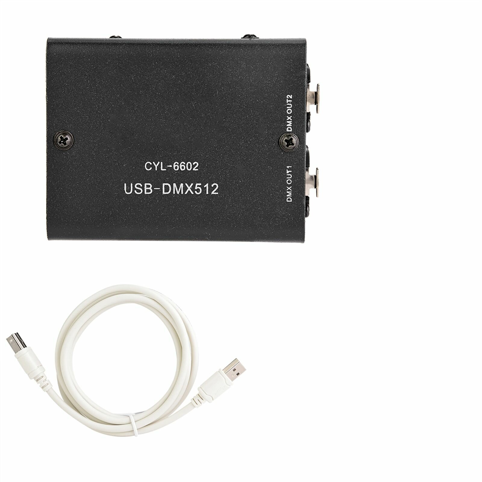 512-канальный USB-DMX Светодиодный светильник DMX512 Контроллер сценического освещения DMX Модуль декодера каналов