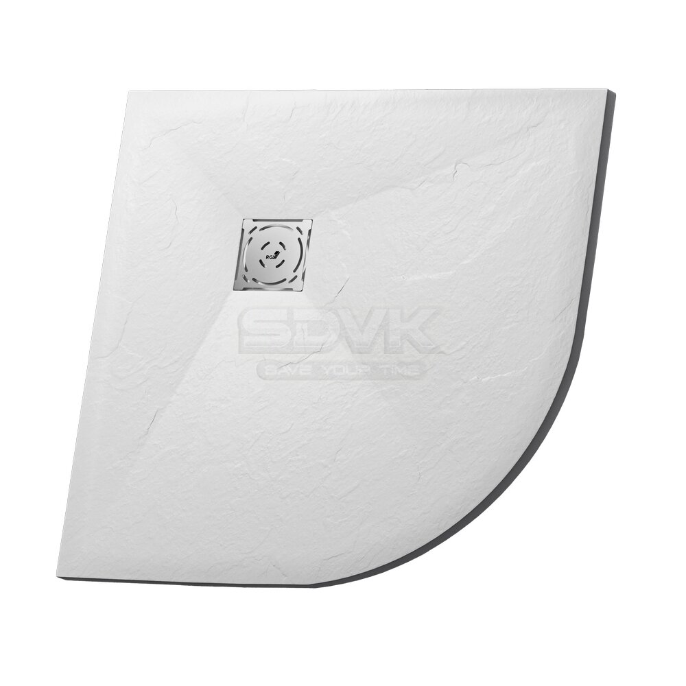 Душевой поддон из искусственного камня RGW STR-099W 90×90 16153099-01 белый