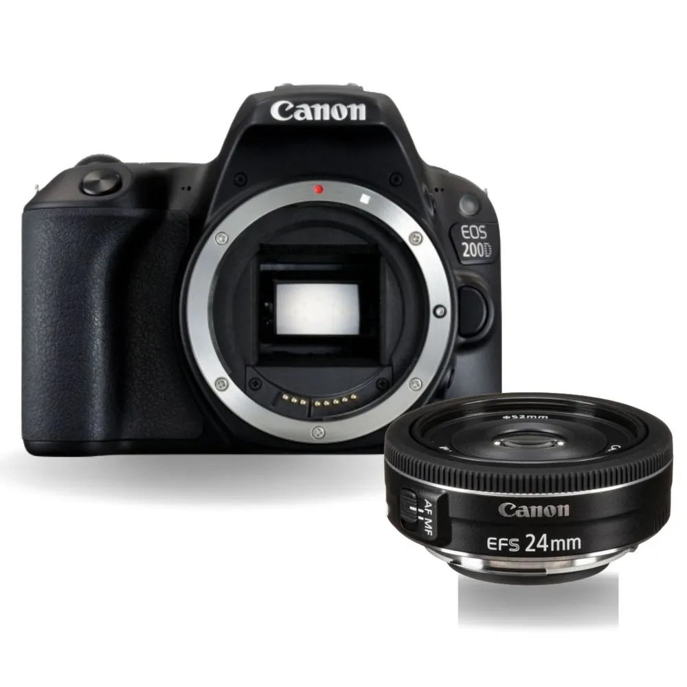Фотоаппарат Canon Eos 200D kit EF-S 24mm f/2.8 STM